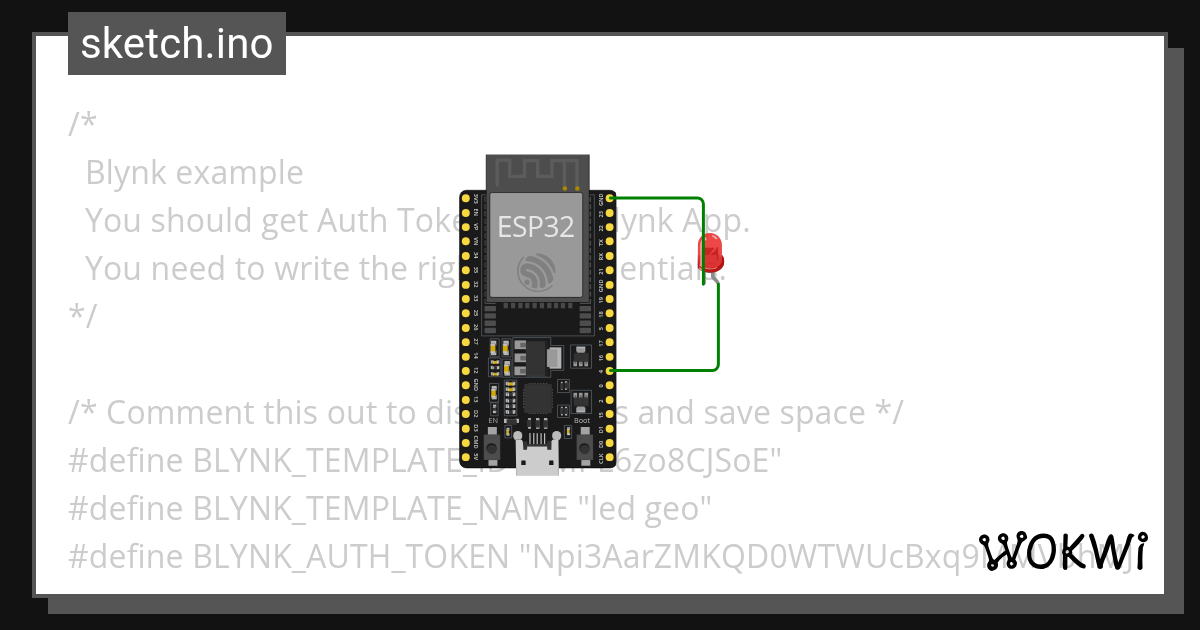 led geo - Wokwi ESP32, STM32, Arduino Simulator