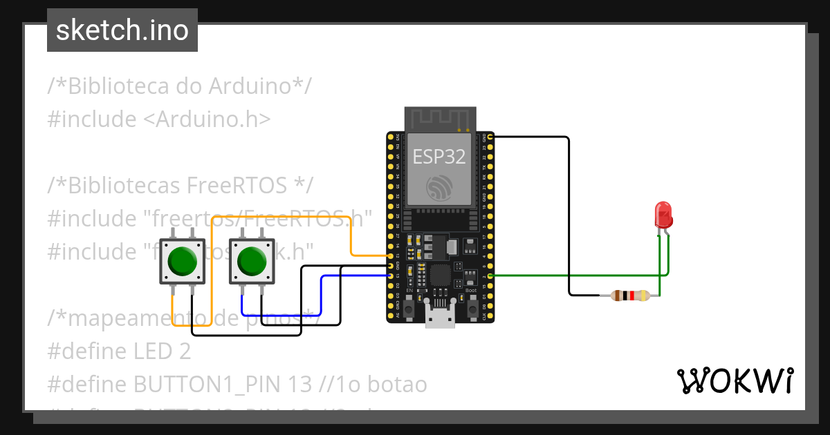 Projeto Wariston Adaptacao Semaforo Binario Wokwi Esp32 Stm32 9400