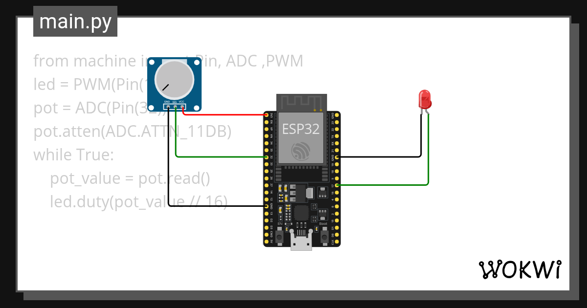 Wokwi - Online ESP32, STM32, Arduino Simulator