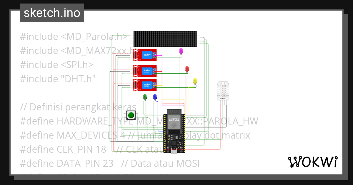 Wokwi - Online ESP32, STM32, Arduino Simulator