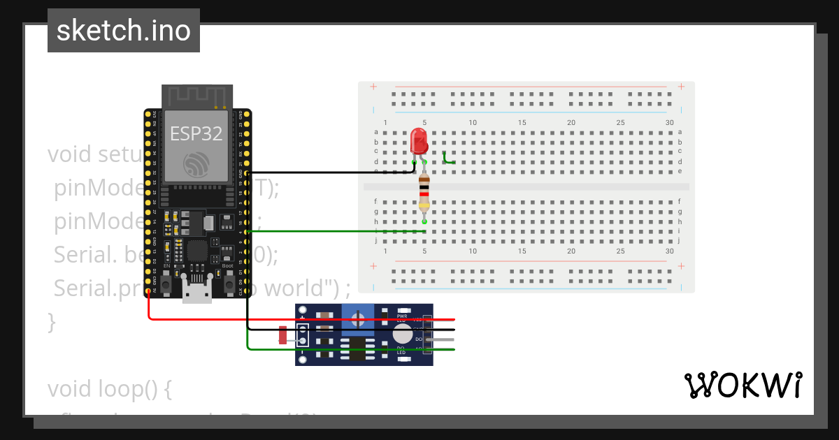 Auto Light Wokwi Esp32 Stm32 Arduino Simulator 7940