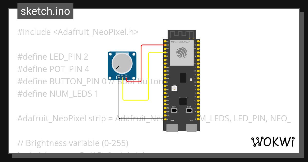 RGB_Rainbow - Wokwi ESP32, STM32, Arduino Simulator