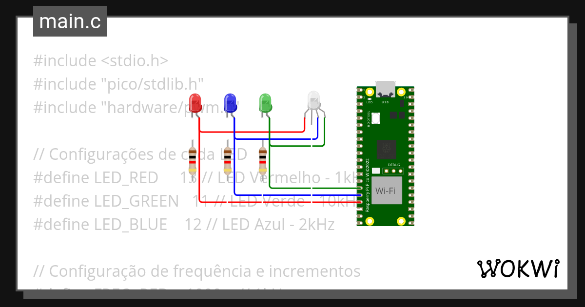 Wokwi - Online ESP32, STM32, Arduino Simulator