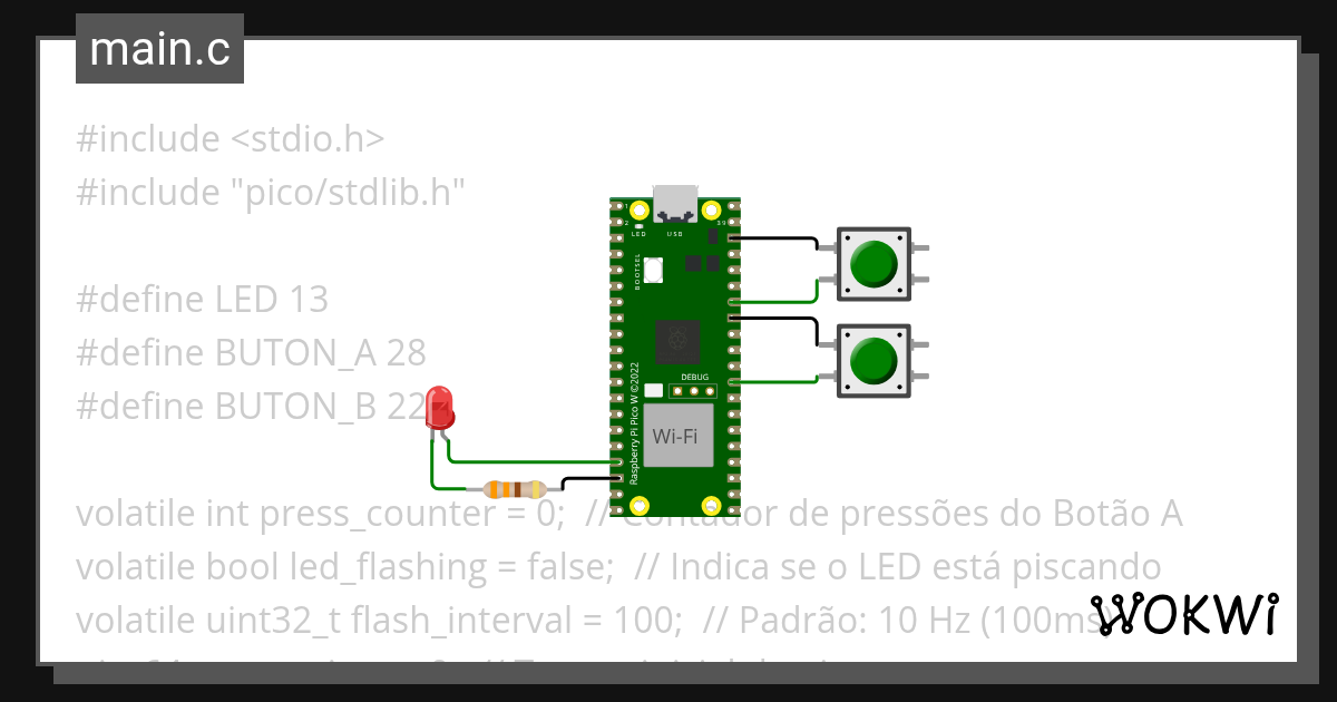 Wokwi - Online ESP32, STM32, Arduino Simulator