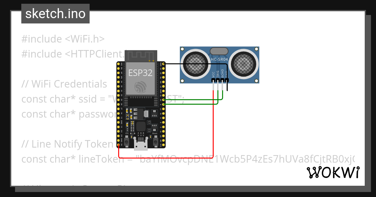 ปุกปุยline - Wokwi ESP32, STM32, Arduino Simulator