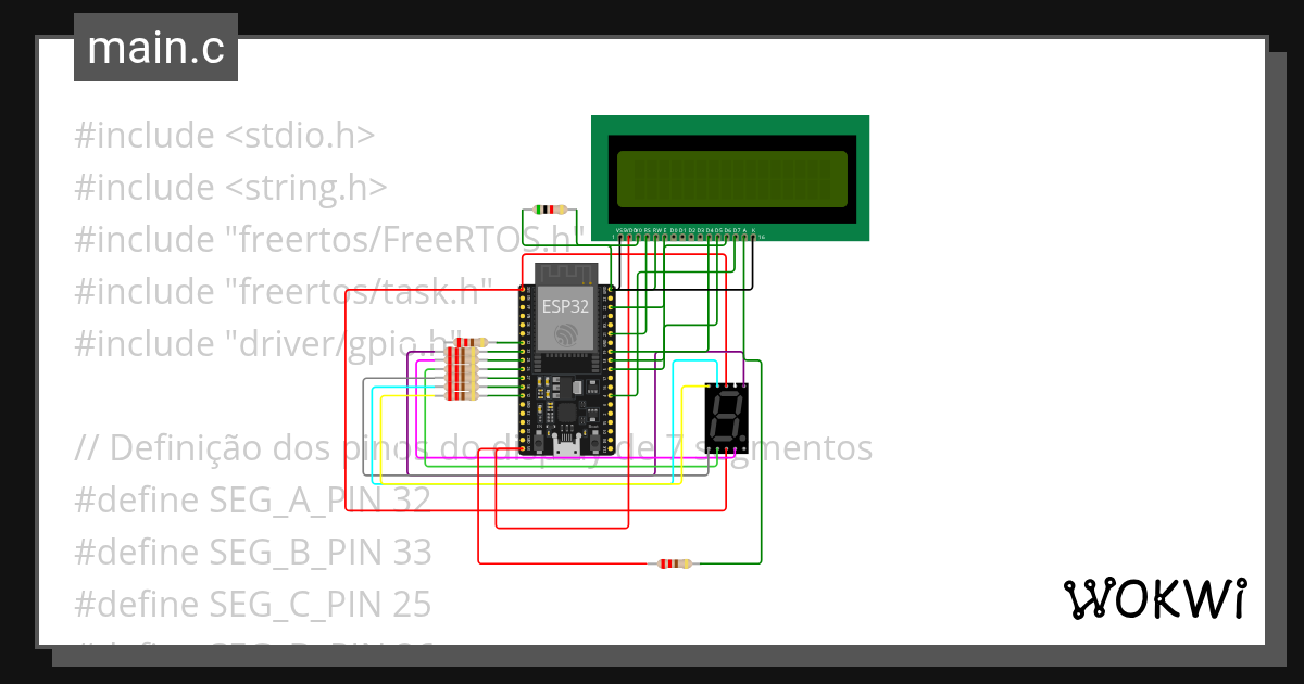 Atividade Sistemas 05 Wokwi Esp32 Stm32 Arduino Simulator 