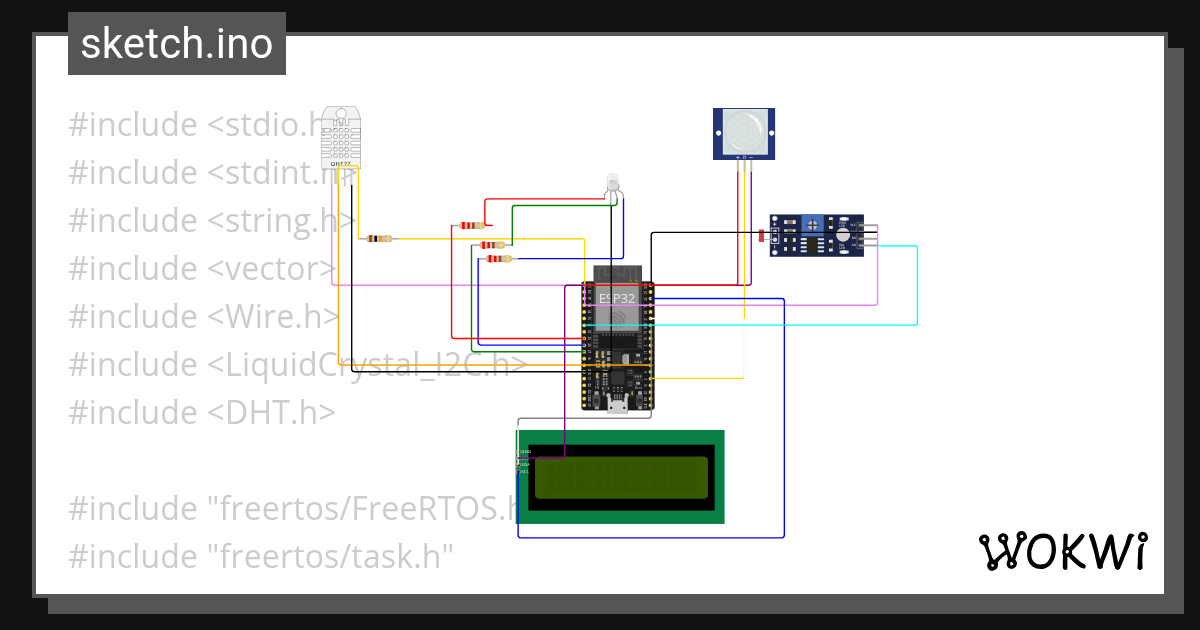 lamp test - Wokwi ESP32, STM32, Arduino Simulator