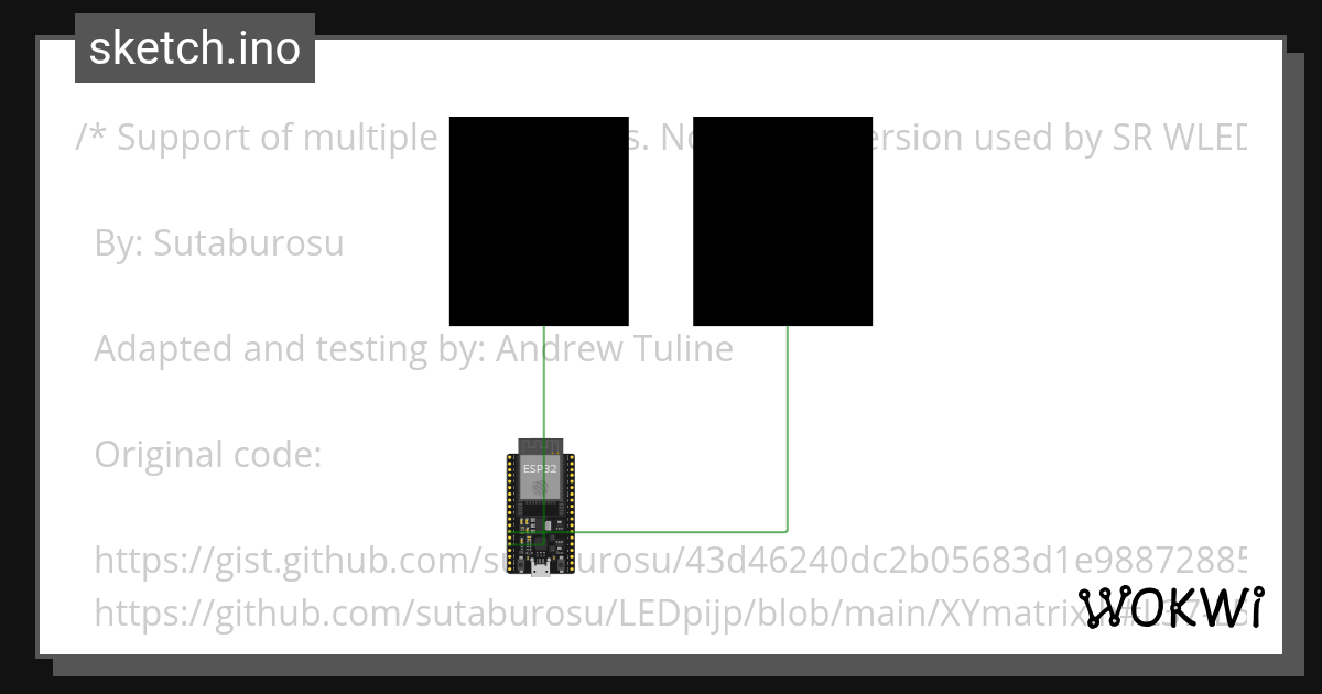 Wokwi - Online ESP32, STM32, Arduino Simulator