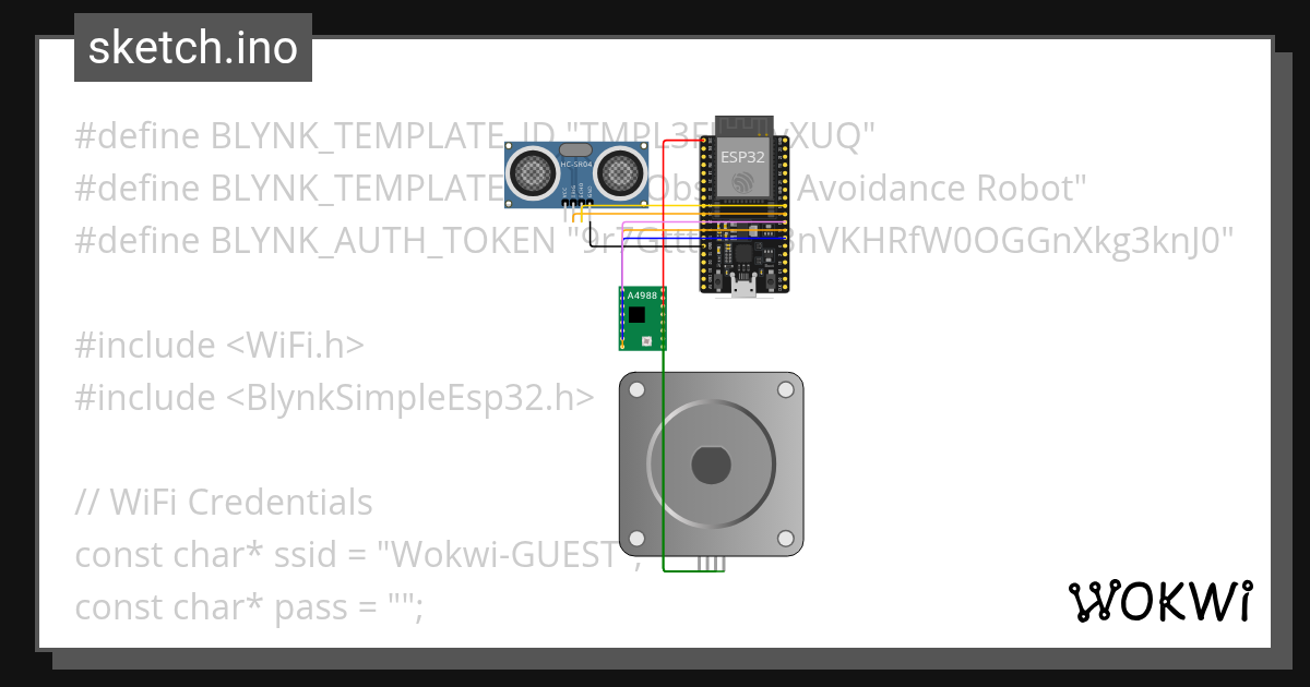 robo ai - Wokwi ESP32, STM32, Arduino Simulator