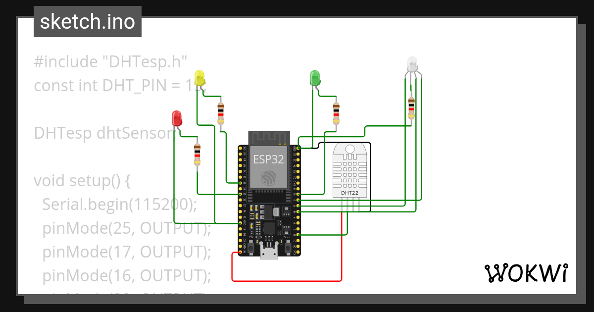 Projeto2 Wokwi Esp32 Stm32 Arduino Simulator