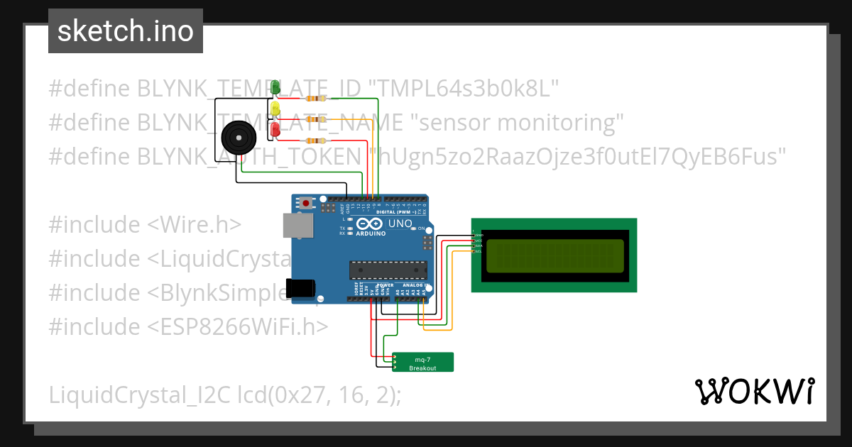 mq7 Copy - Wokwi ESP32, STM32, Arduino Simulator