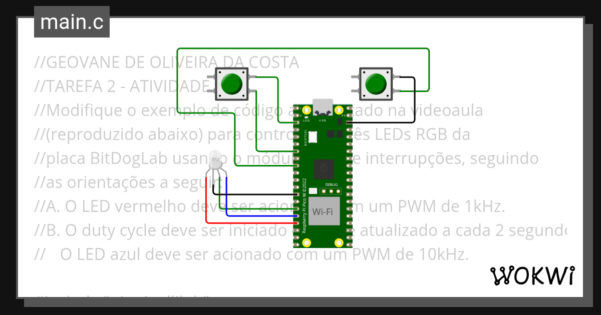 Wokwi - Online ESP32, STM32, Arduino Simulator
