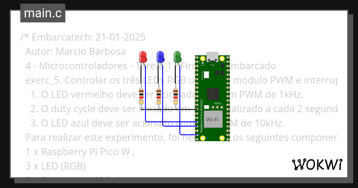 Wokwi - Online ESP32, STM32, Arduino Simulator