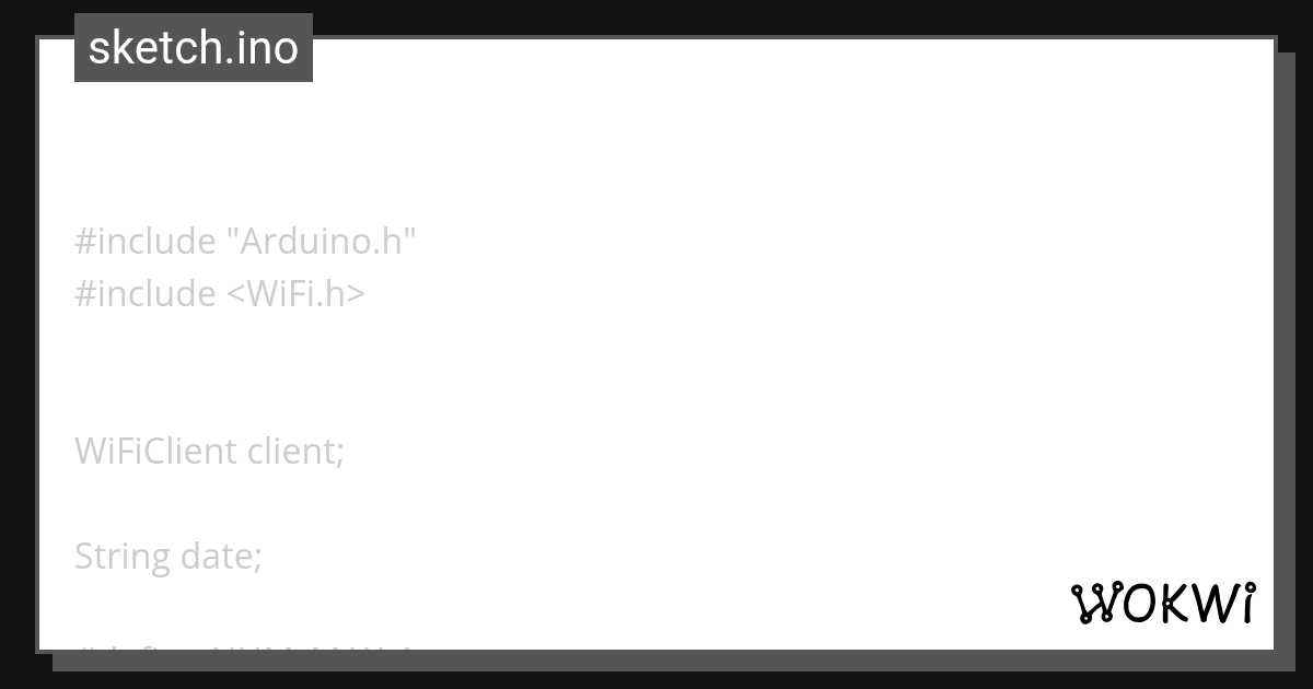 Wokwi - Online ESP32, STM32, Arduino Simulator