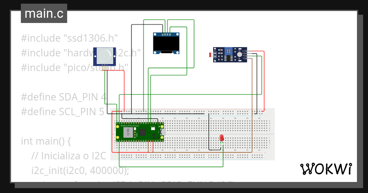 Projeto Embarcatech teste - Wokwi ESP32, STM32, Arduino Simulator Projeto Embarcatech teste - Wokwi ESP32, STM32, Arduino Simulator