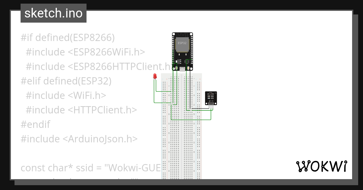 Wokwi - Online ESP32, STM32, Arduino Simulator