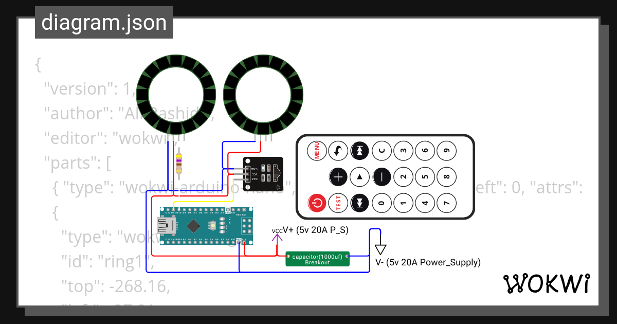 Wokwi - Online ESP32, STM32, Arduino Simulator