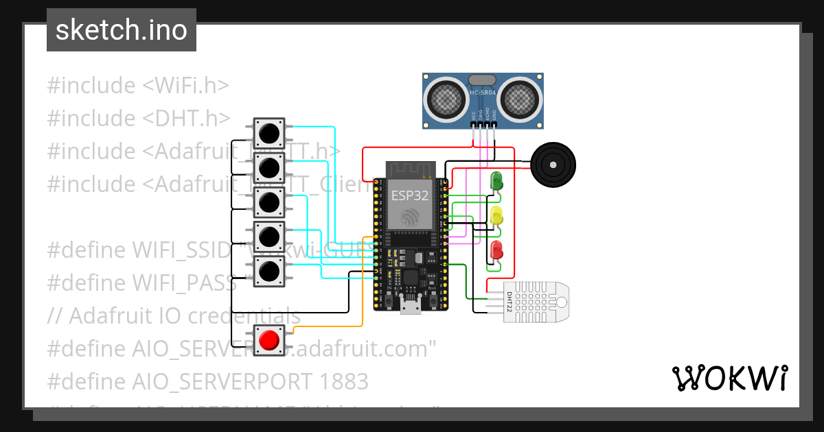 Wokwi - Online ESP32, STM32, Arduino Simulator
