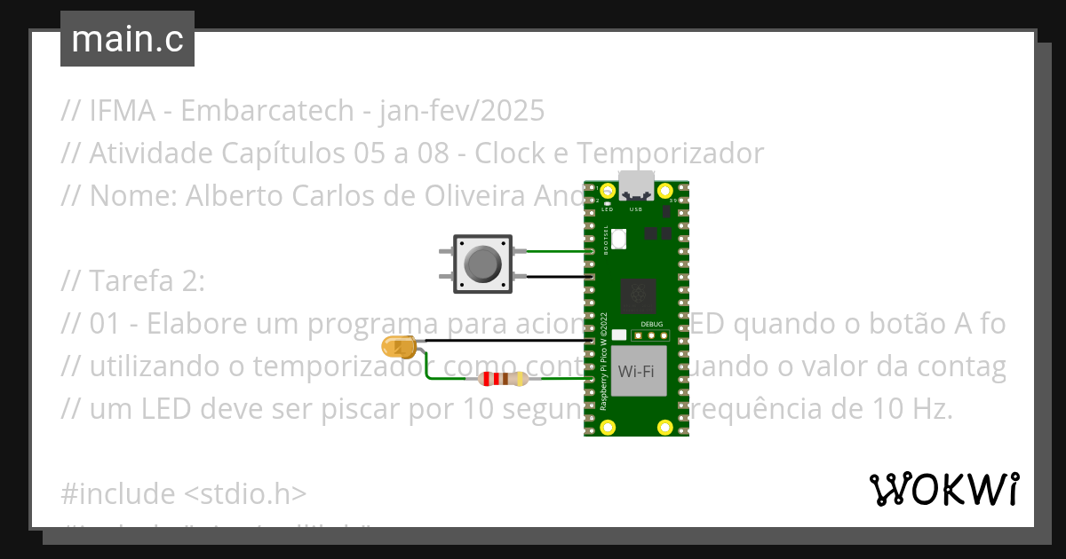 Wokwi - Online ESP32, STM32, Arduino Simulator
