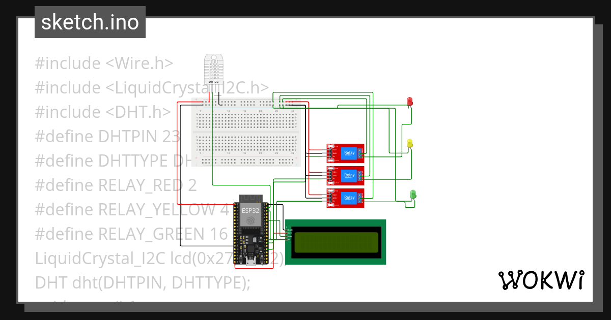 Ex.13 - Wokwi ESP32, STM32, Arduino Simulator