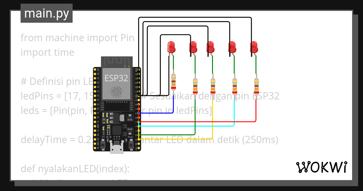 Wokwi - Online ESP32, STM32, Arduino Simulator