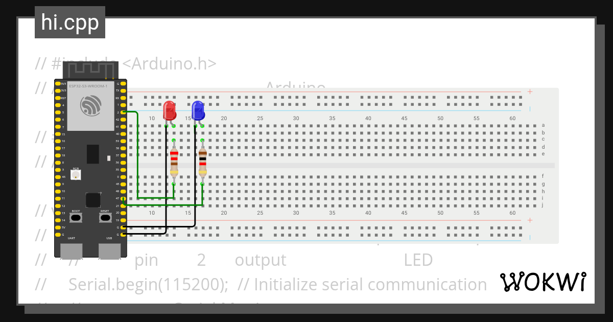 Wokwi - Online ESP32, STM32, Arduino Simulator