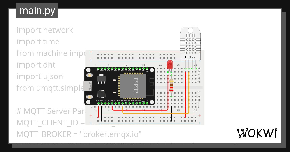 Micropython Blink Esp32 Wokwi Esp32 Stm32 Arduino Simulator 