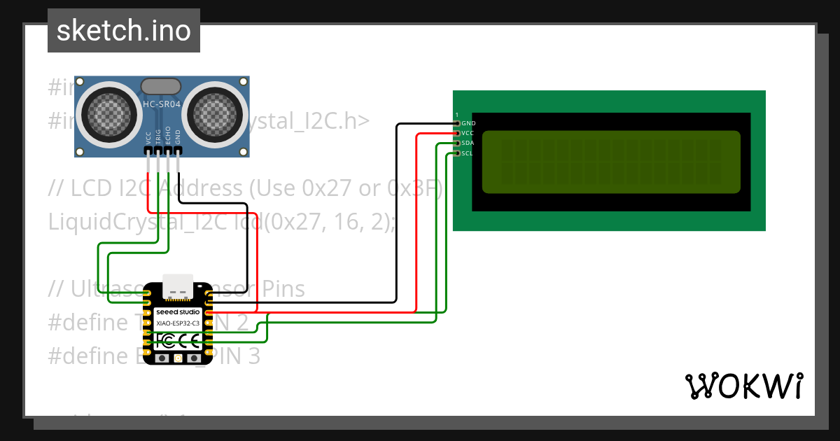 XIAO-ESP32-C3 Copy - Wokwi ESP32, STM32, Arduino Simulator XIAO-ESP32-C3 Copy - Wokwi ESP32, STM32, Arduino Simulator