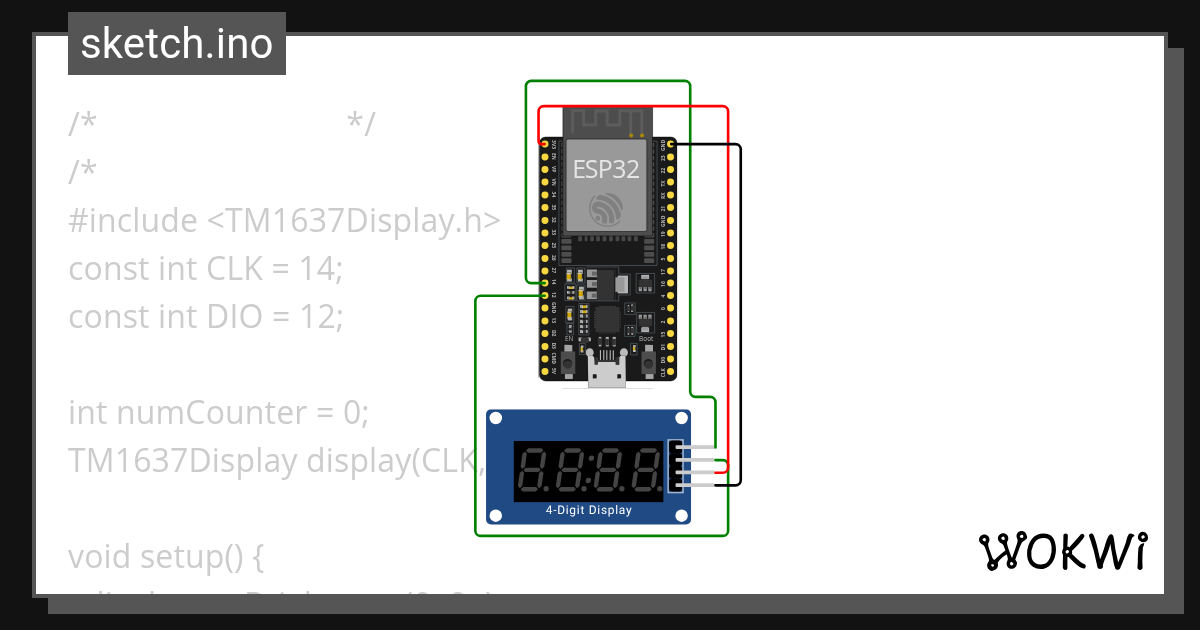 Wokwi - Online ESP32, STM32, Arduino Simulator