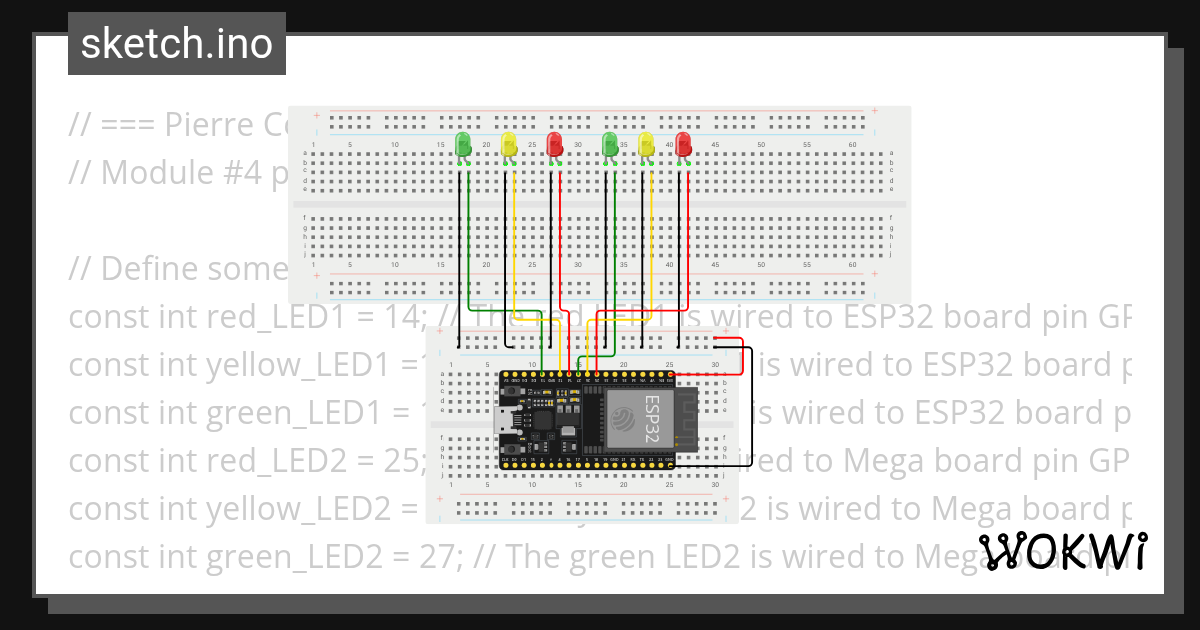 Wokwi - Online ESP32, STM32, Arduino Simulator