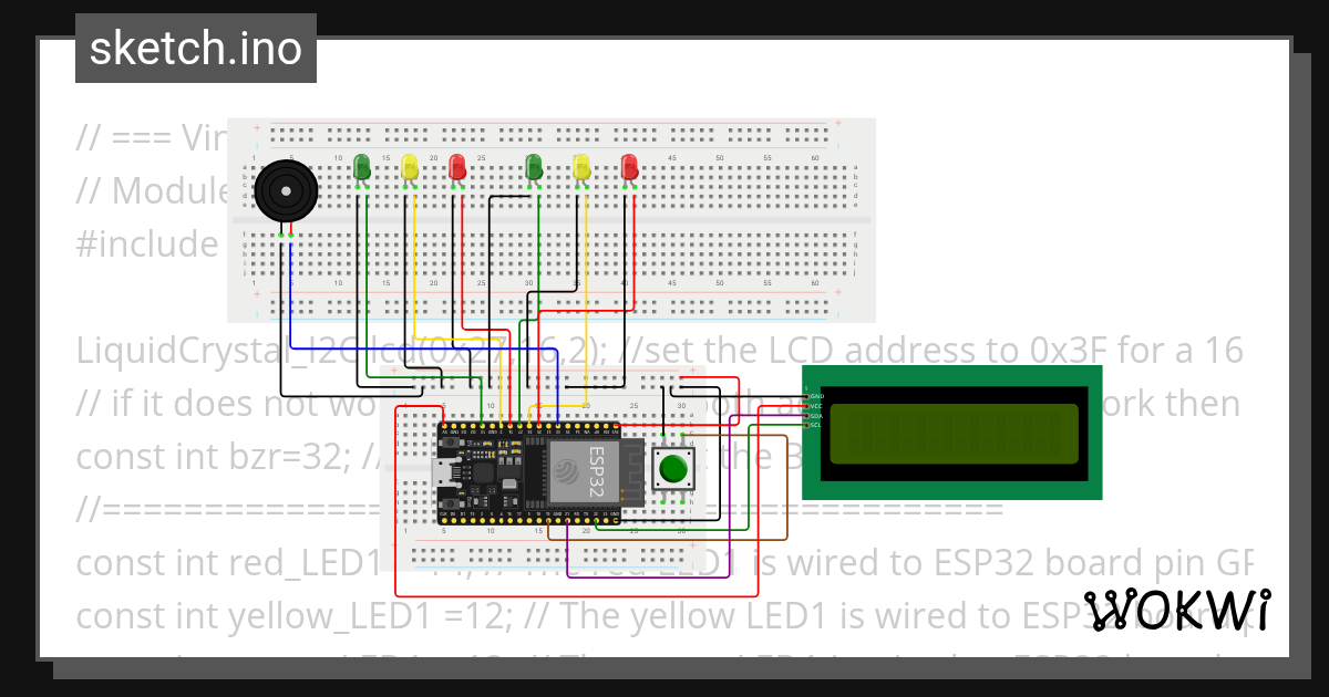 Wokwi - Online ESP32, STM32, Arduino Simulator