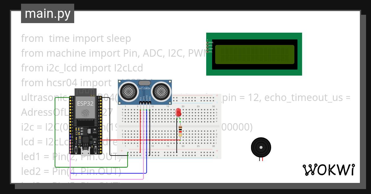 Wokwi - Online ESP32, STM32, Arduino Simulator