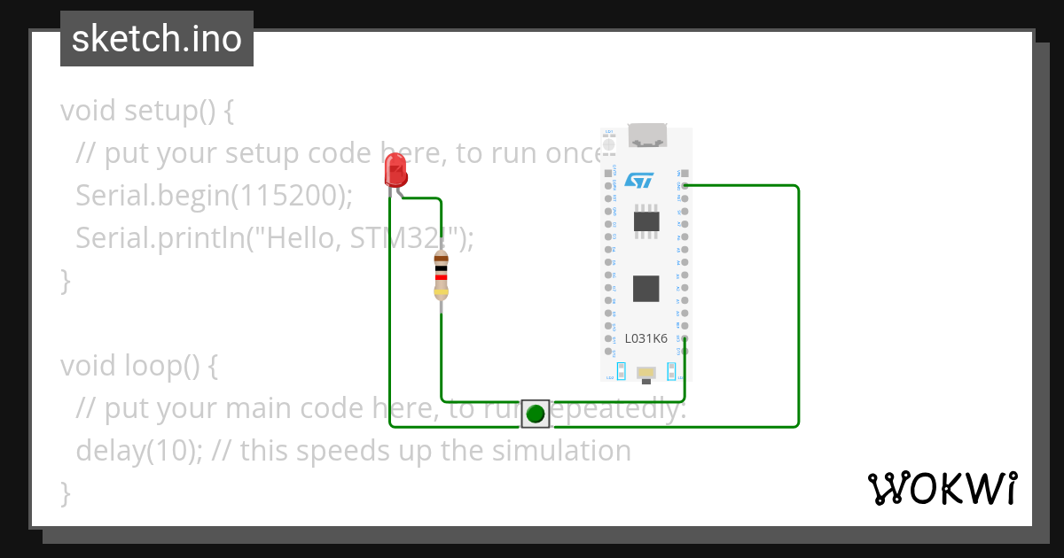 Wokwi - Online ESP32, STM32, Arduino Simulator Wokwi - Online ESP32, STM32, Arduino Simulator