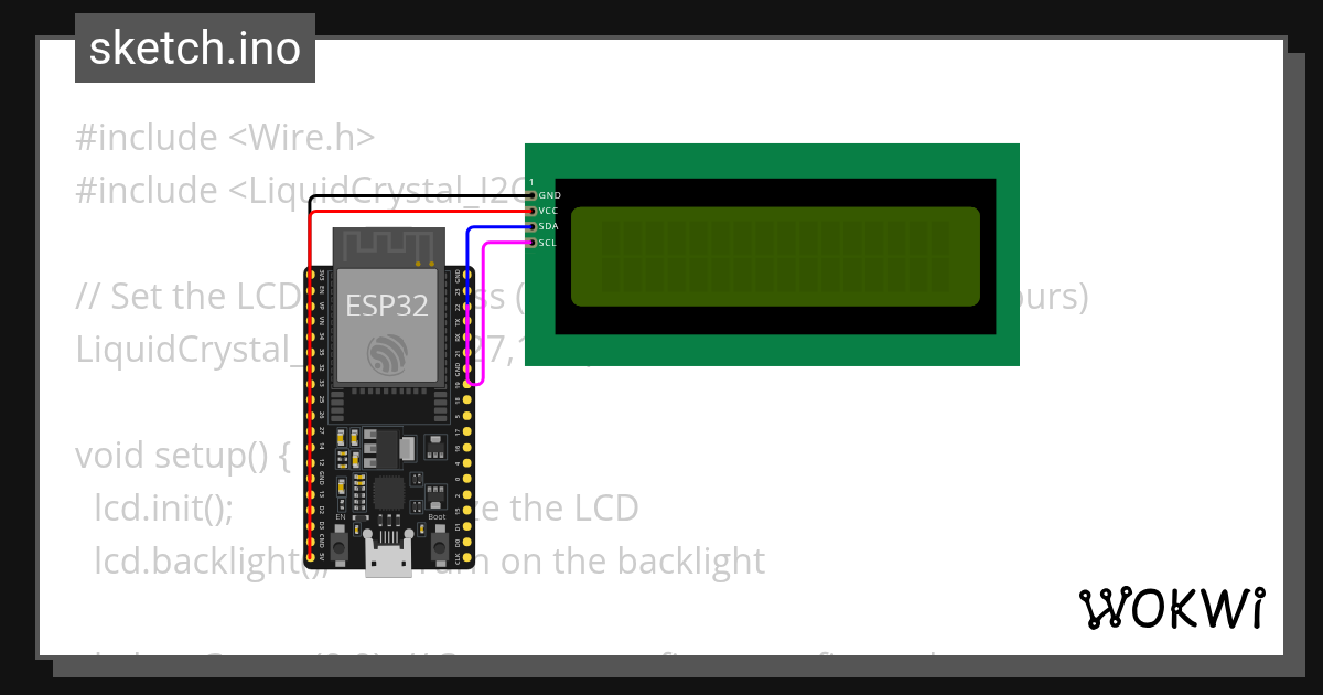 ULTRA SONIC SENSOR BY ESP32 - Wokwi ESP32, STM32, Arduino Simulator