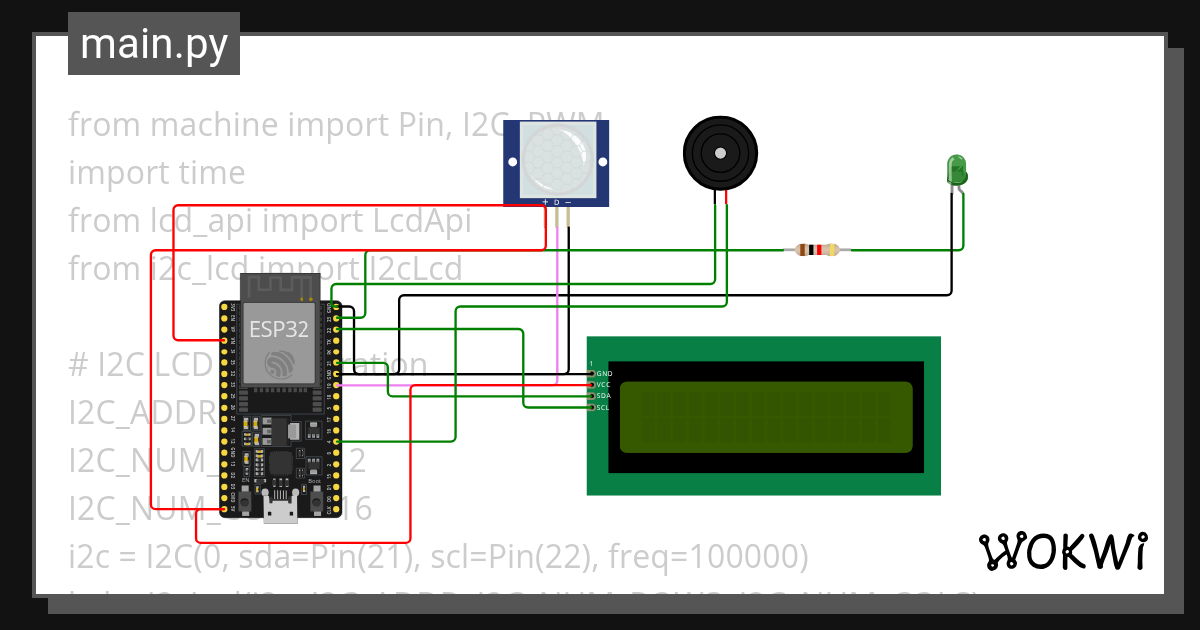 MICROPYTHON LAB2 - Wokwi ESP32, STM32, Arduino Simulator