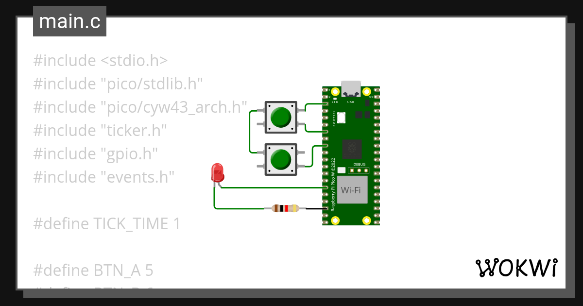 Wokwi - Online ESP32, STM32, Arduino Simulator