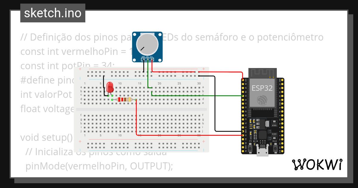 Wokwi - Online ESP32, STM32, Arduino Simulator