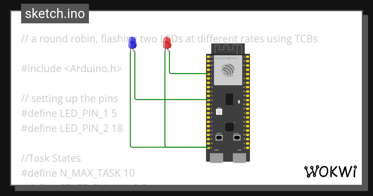 Wokwi - Online ESP32, STM32, Arduino Simulator