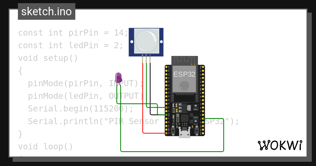 esp 32 pirpin - Wokwi ESP32, STM32, Arduino Simulator esp 32 pirpin - Wokwi ESP32, STM32, Arduino Simulator