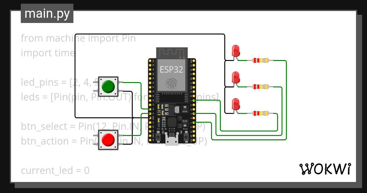 Wokwi - Online ESP32, STM32, Arduino Simulator
