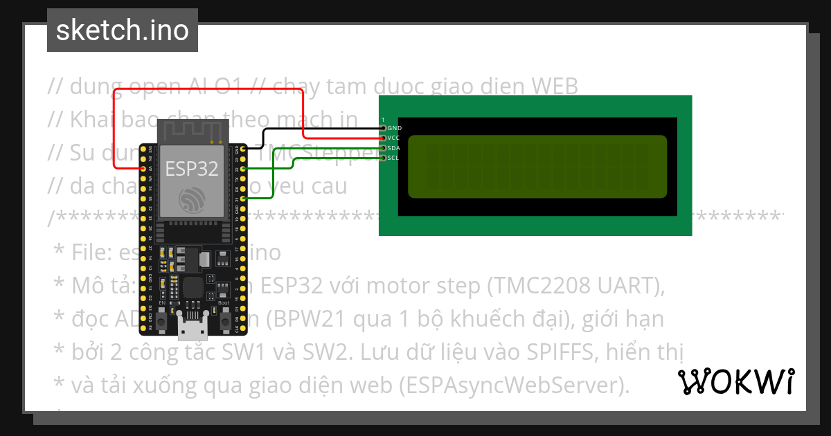 Wokwi - Online ESP32, STM32, Arduino Simulator