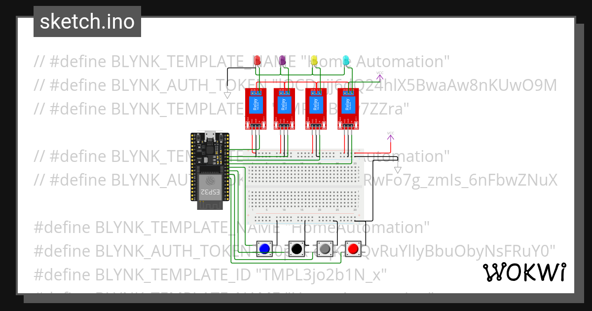 Relay - Wokwi ESP32, STM32, Arduino Simulator