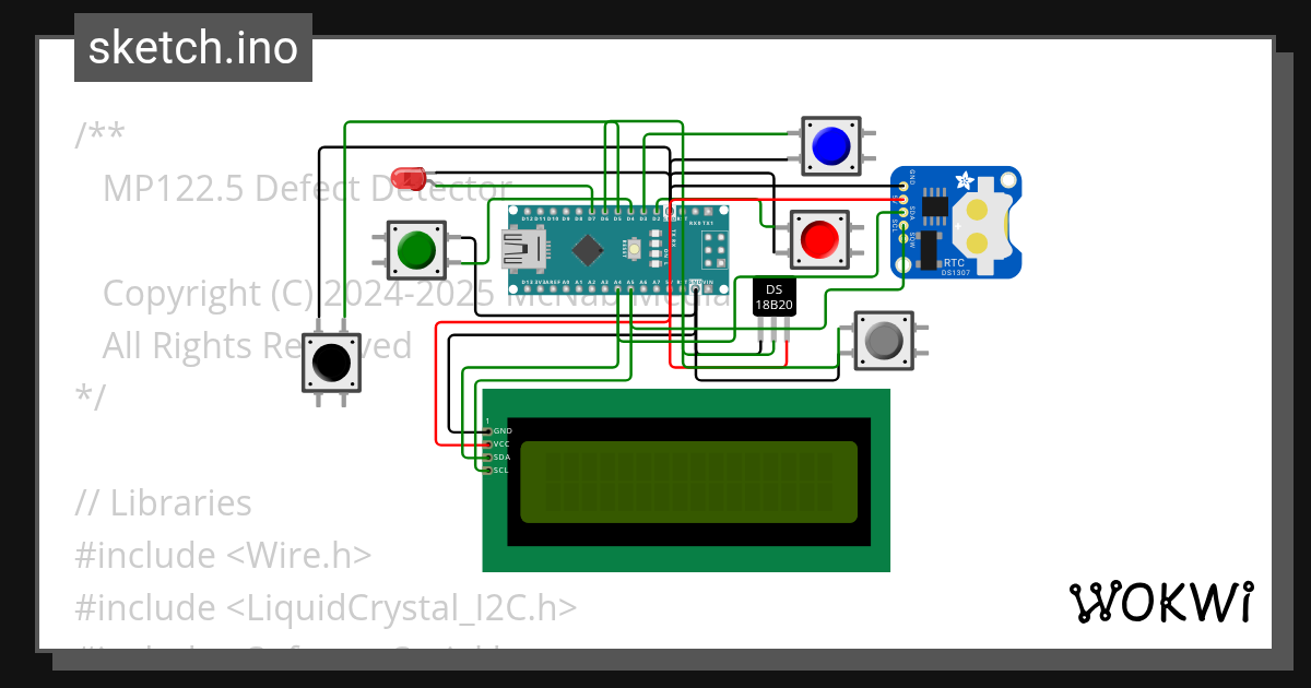 Wokwi - Online ESP32, STM32, Arduino Simulator
