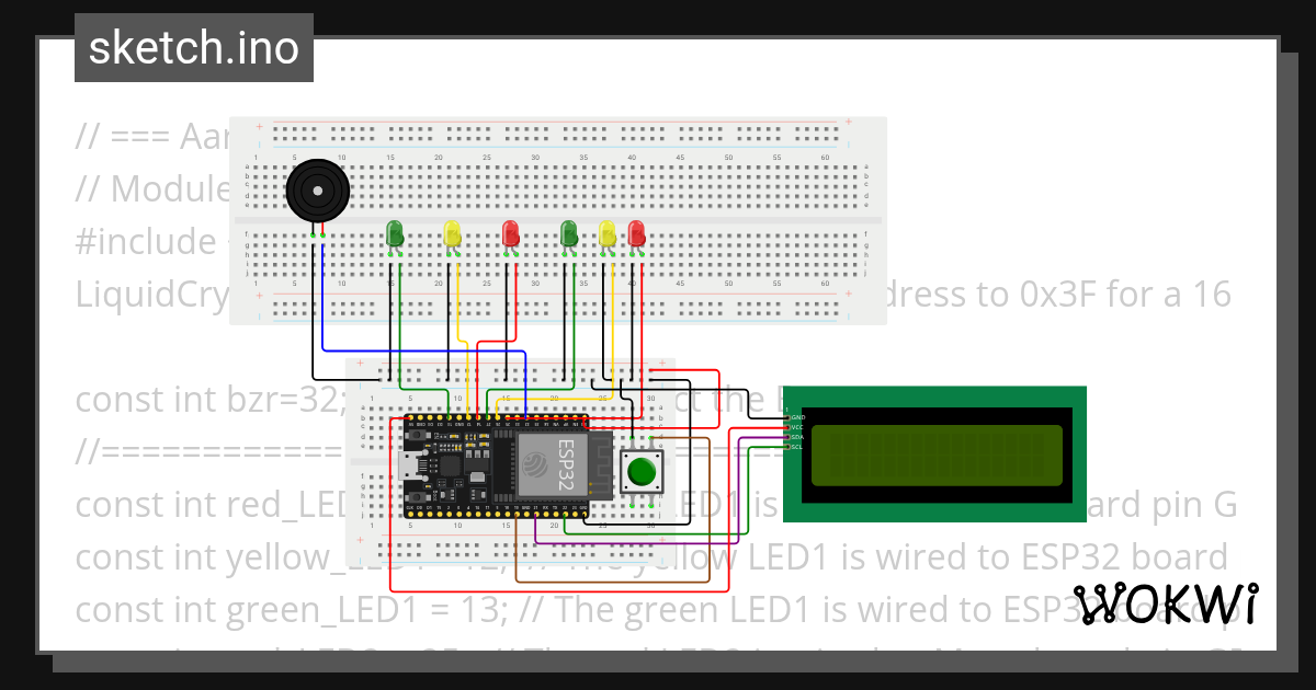Wokwi - Online ESP32, STM32, Arduino Simulator