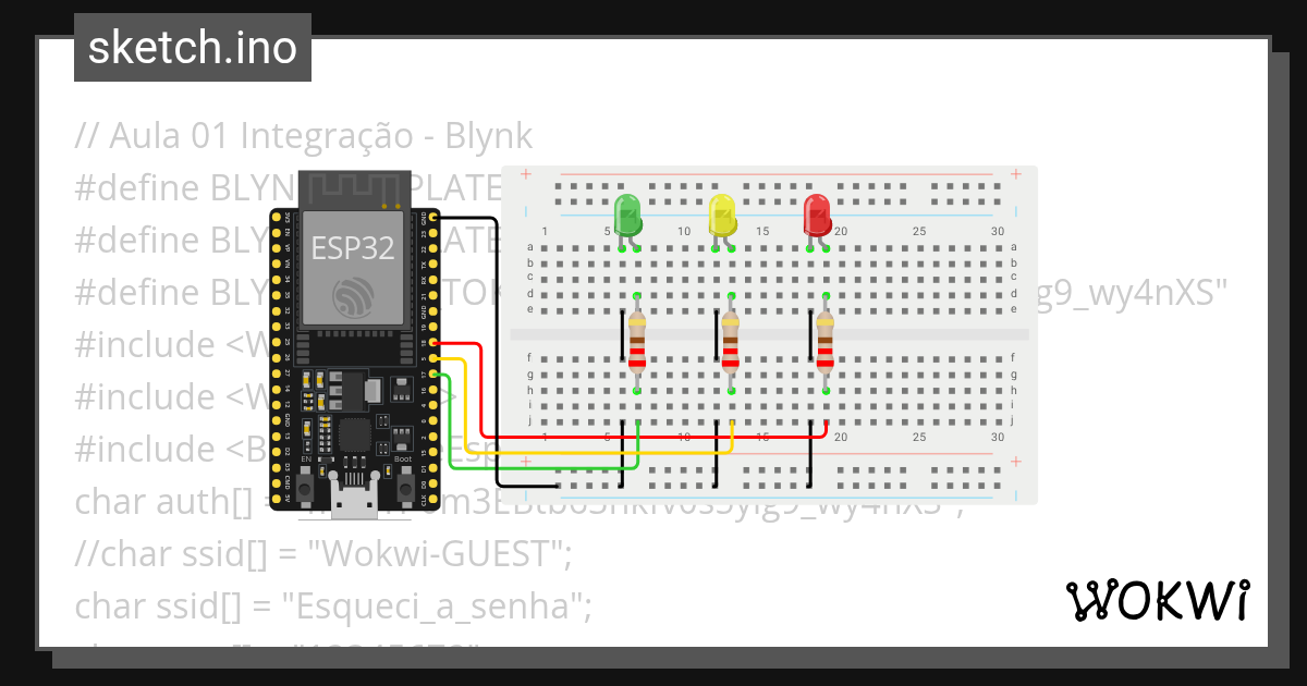 Wokwi - Online ESP32, STM32, Arduino Simulator