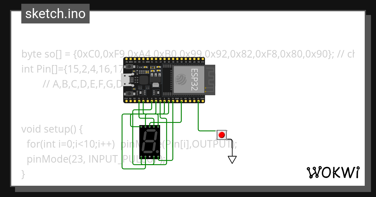 Wokwi - Online ESP32, STM32, Arduino Simulator