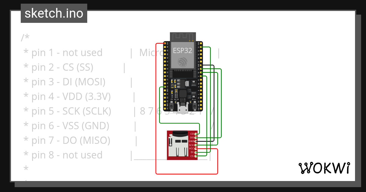 Wokwi - Online ESP32, STM32, Arduino Simulator