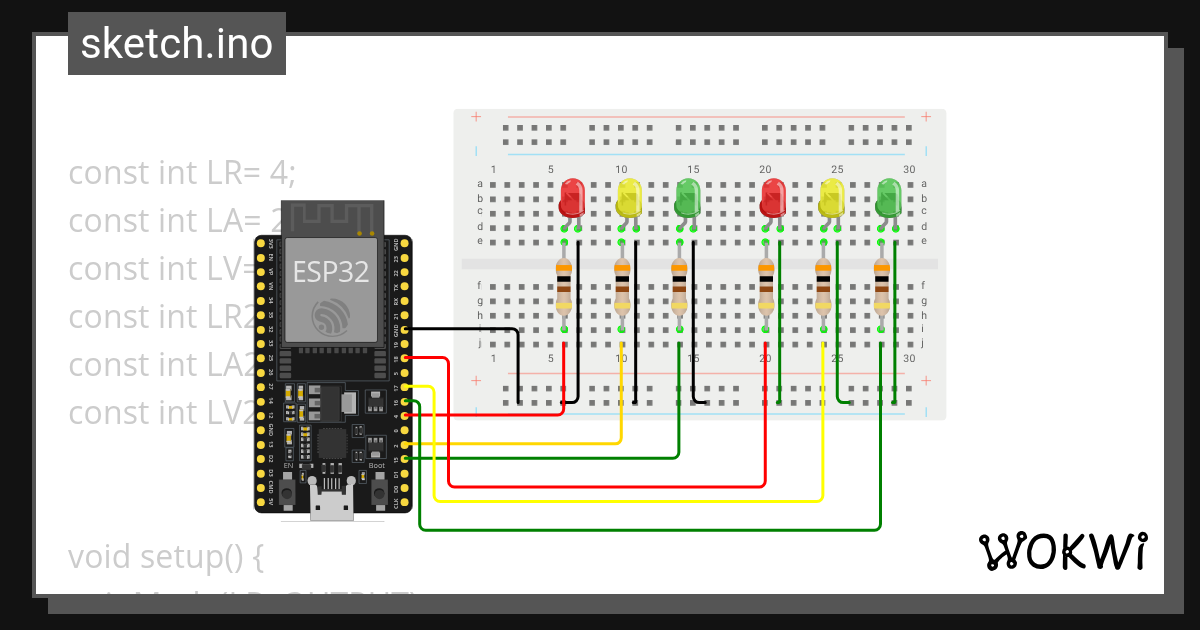 Wokwi - Online ESP32, STM32, Arduino Simulator