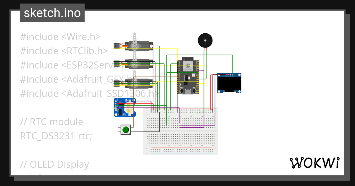Wokwi - Online ESP32, STM32, Arduino Simulator