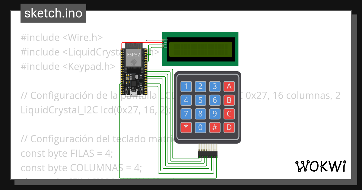 ejercicio 3 - Wokwi ESP32, STM32, Arduino Simulator